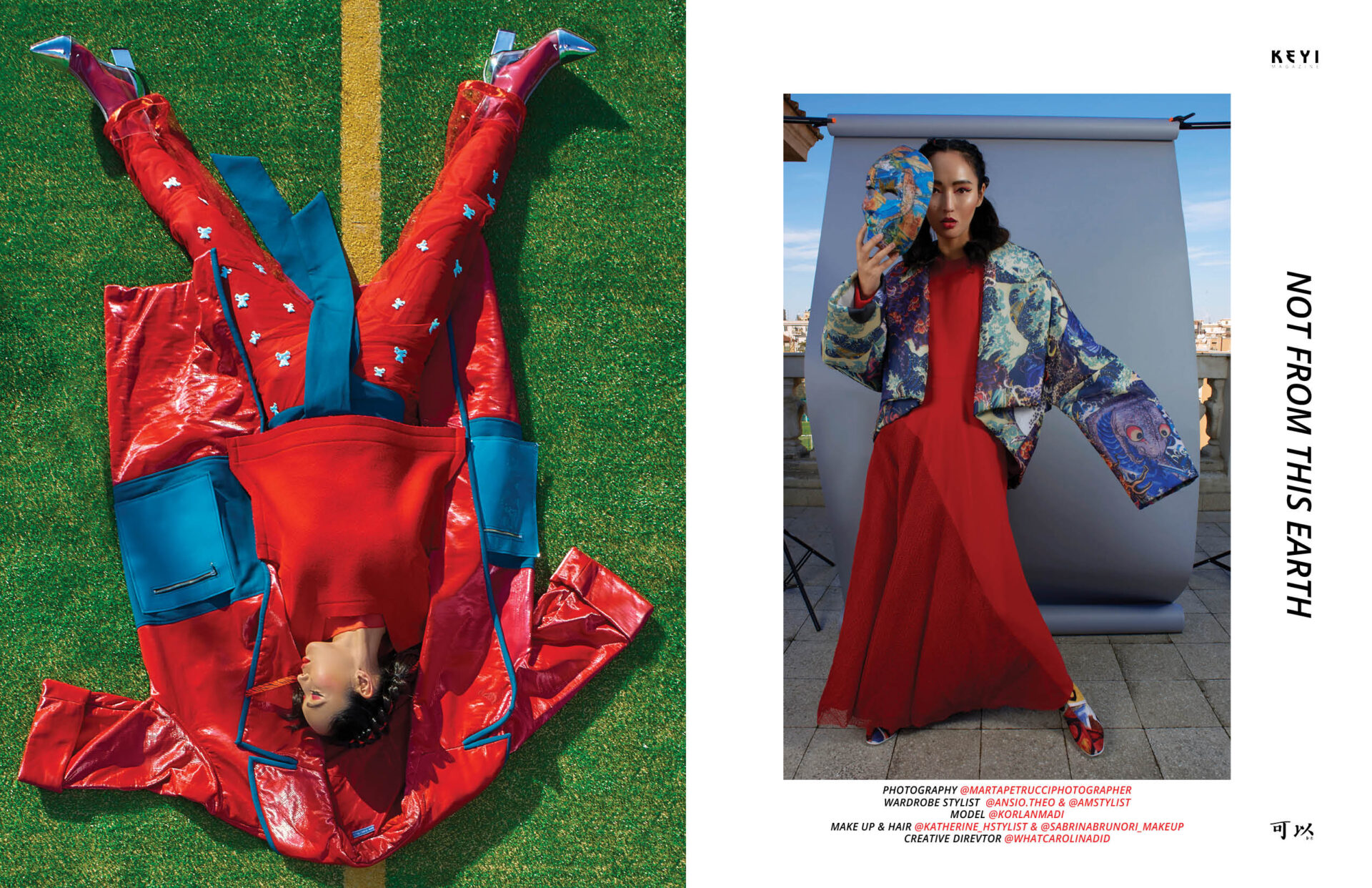 “Not from this Earth” by Marta Petrucci with Korlan Madi from fashion ...