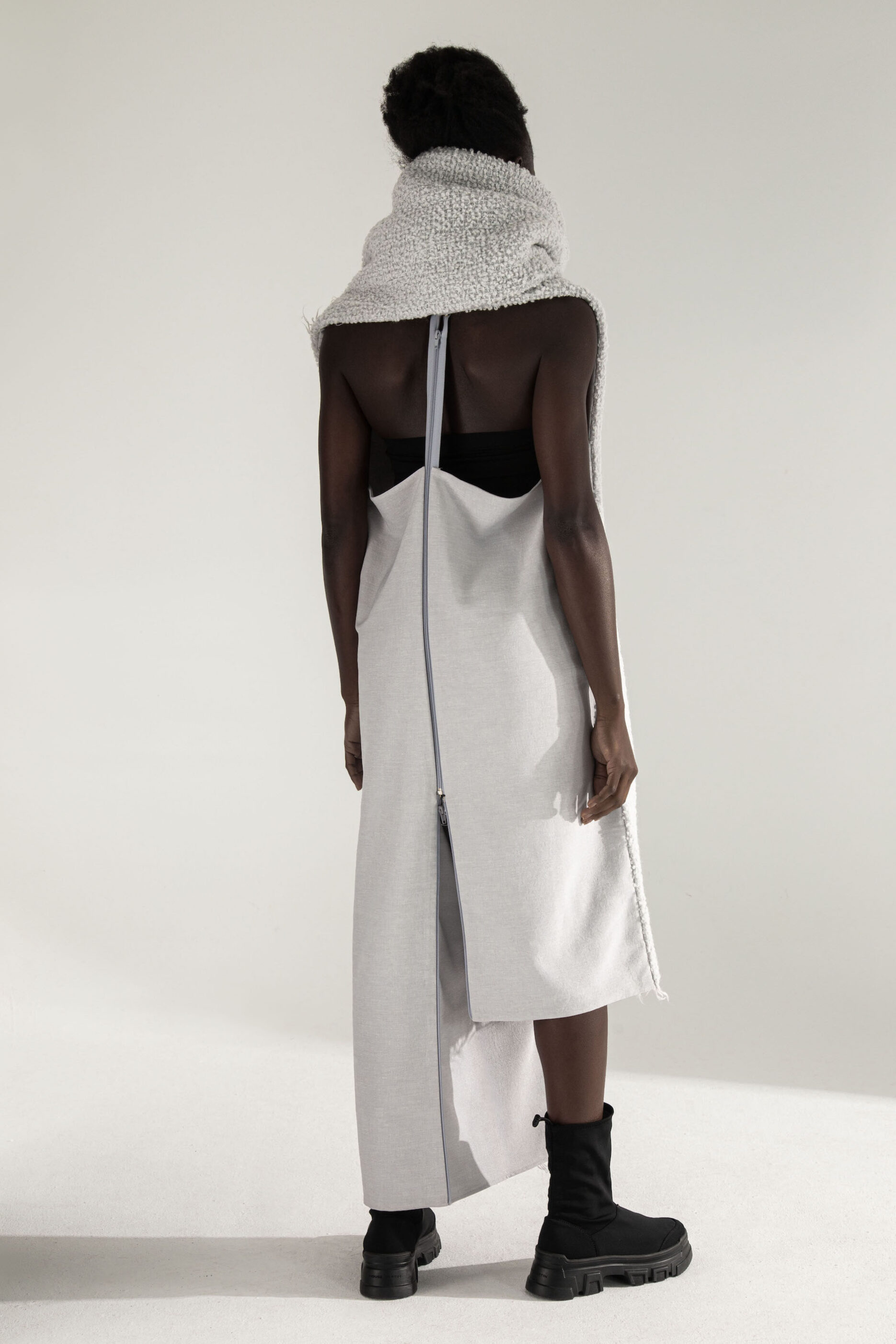Ukrainian designer Irina Dzus presents her AW23 "Transit" collection