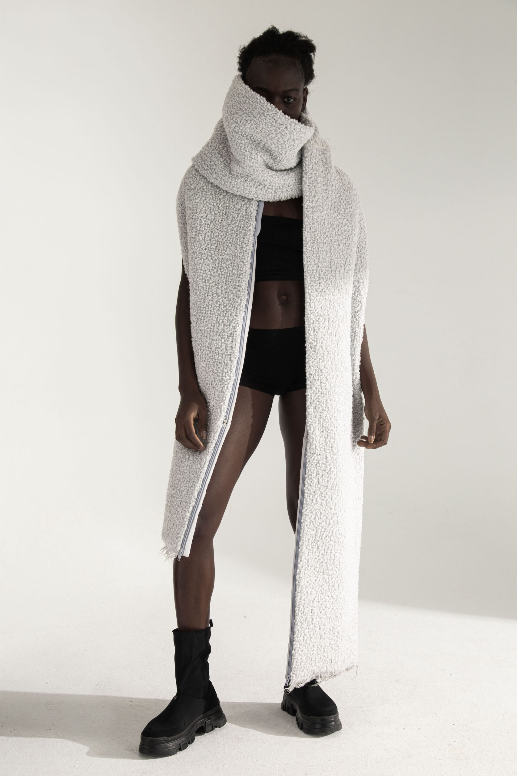 Ukrainian designer Irina Dzus presents her AW23 "Transit" collection