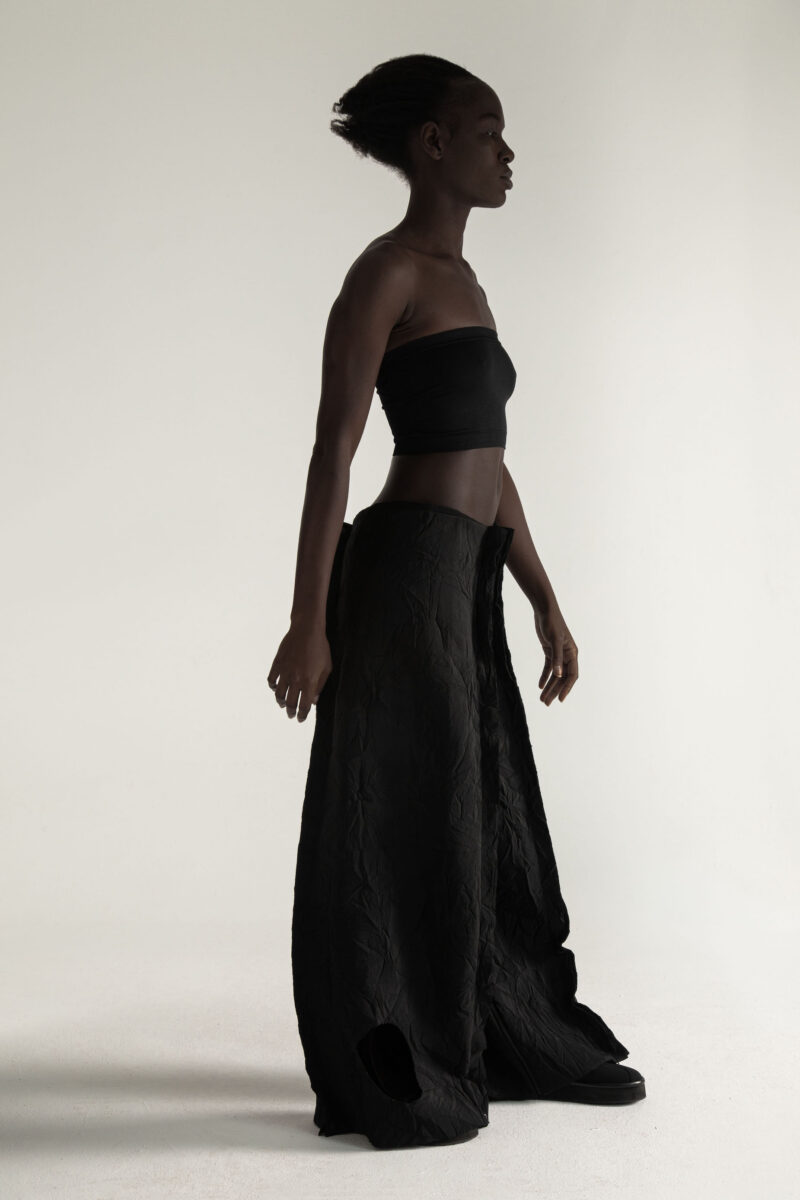 Ukrainian designer Irina Dzus presents her AW23 "Transit" collection
