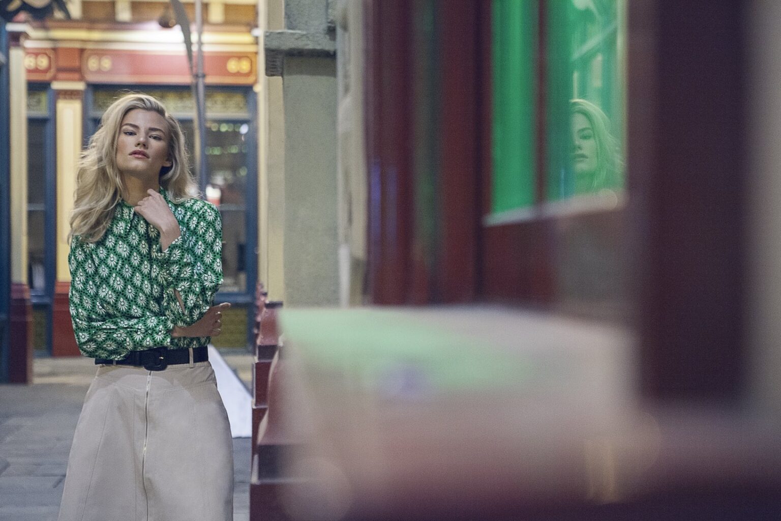 Fashion editorial "the Air of the Autumn" by Esther Delgado