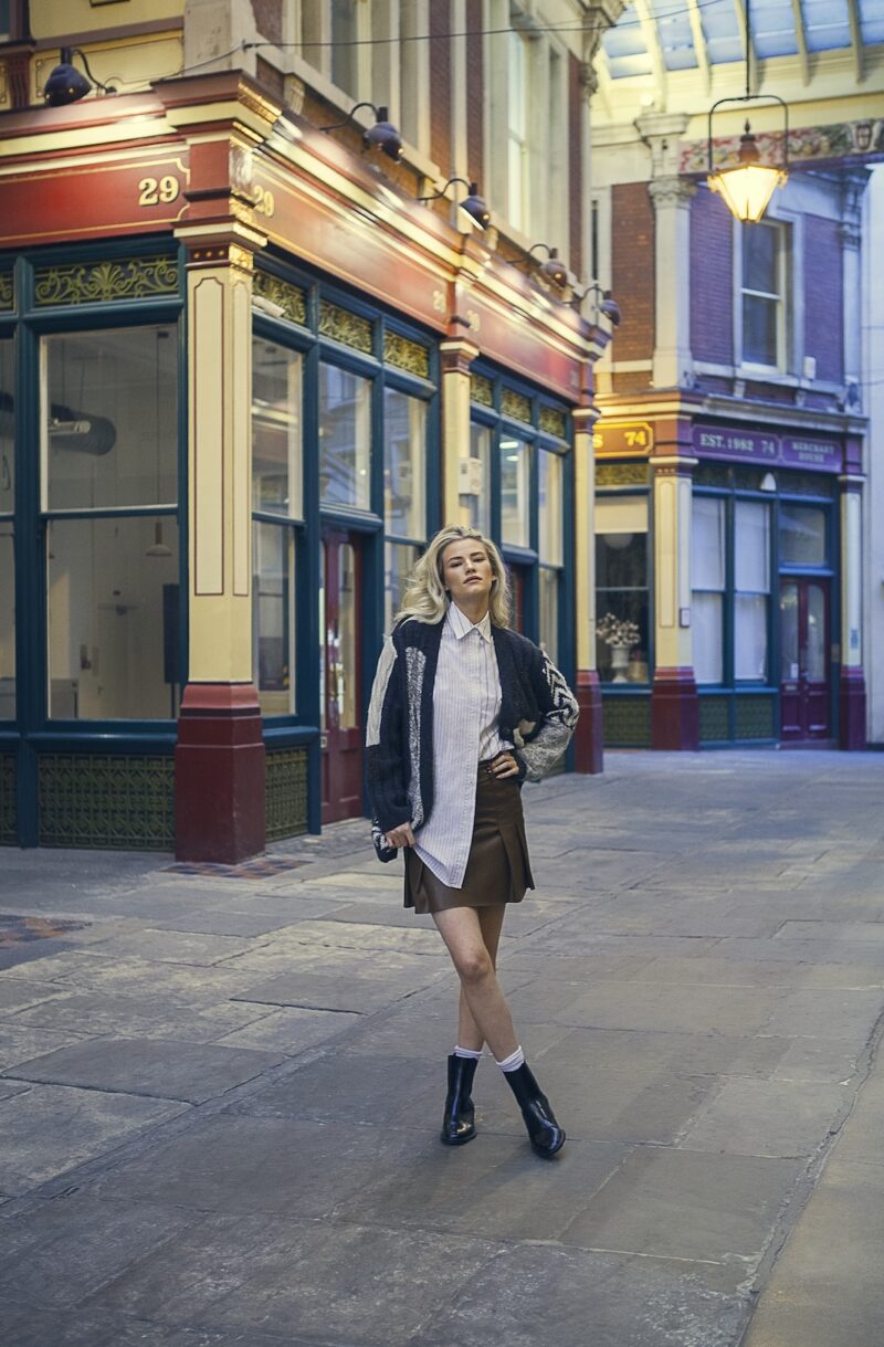 Fashion editorial "the Air of the Autumn" by Esther Delgado